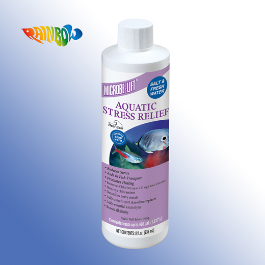 Rainbow Aquarium Sungei - Microbe-lift Aquatic Stress Relief