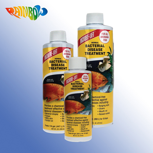 Rainbow Aquarium Sungei - Microbe-lift Herbal Bacterial Disease Treatment - Arowana
