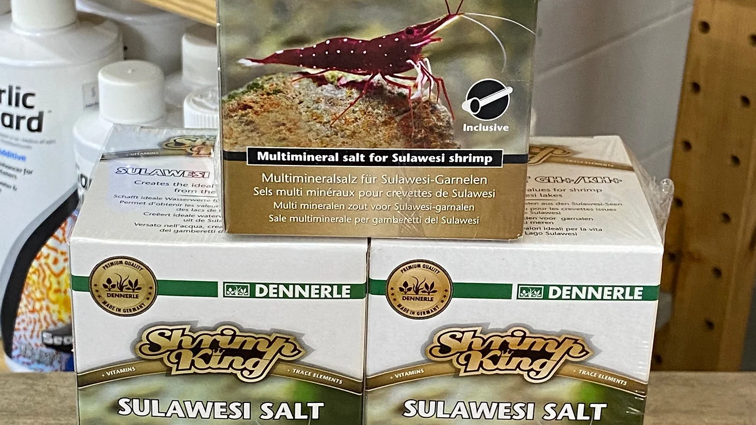 AngelHub Aquatics Boon Keng - DENNERLE Shrimp King Sulawesi Salt GH+/KH+